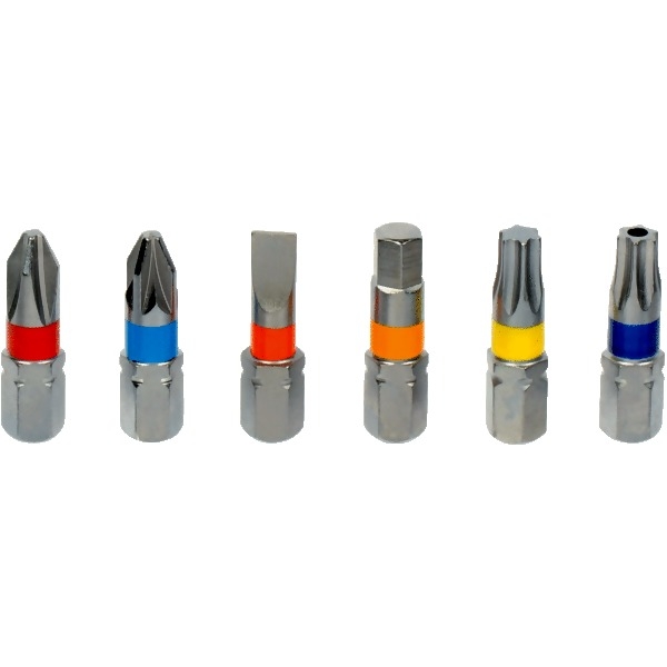 Jeu 32 embouts de vissage à code couleur | Agecom Diffusion